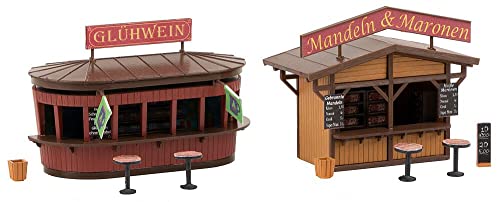 Faller H0 190092 Weihnachtsmarkt-Buden 2 Stück/ Jubiläumsmodell ...