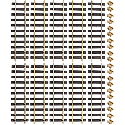 ML-Train Gleis gerade 30 cm mit Schraub-Verbinder Spur-G für LGB (10 ...